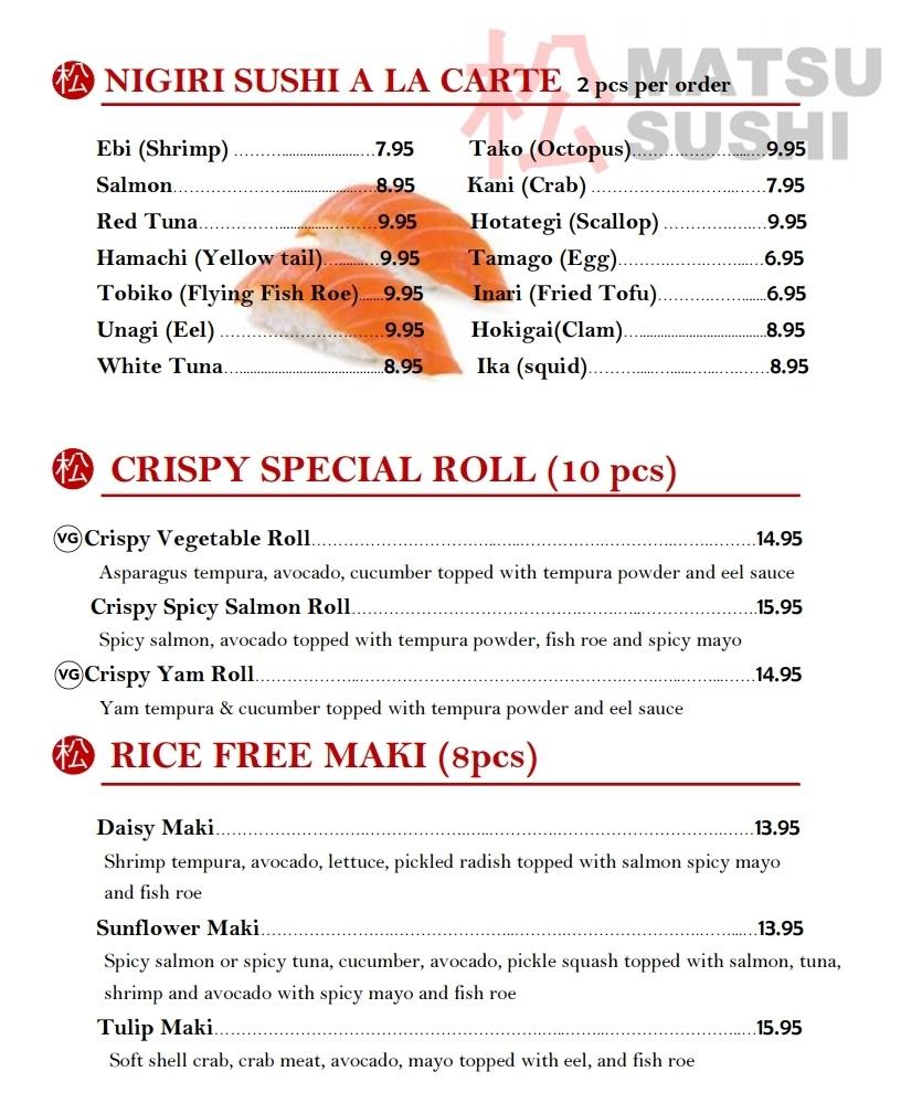 Matsu Sushi Japanese & Korean Restaurant